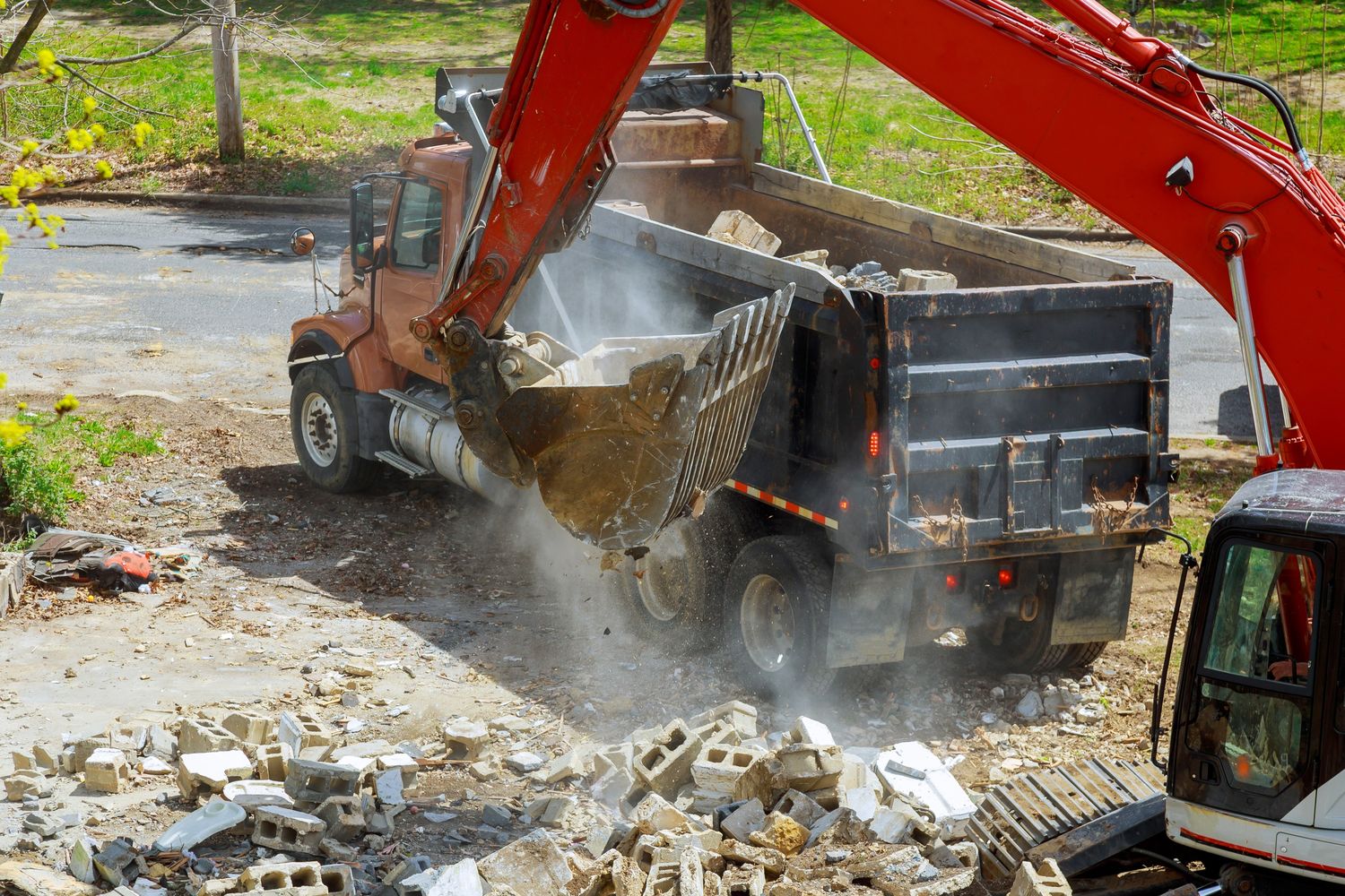 Building & Demolition Waste Removal | All Gone Rubbish Removals